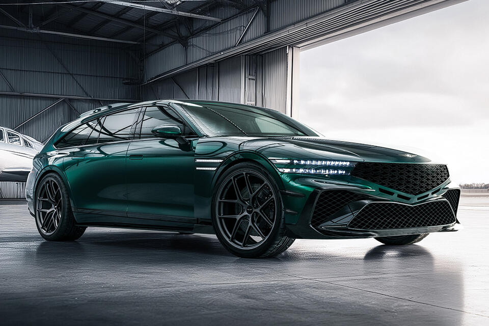 Genesis Goes Green for Its G90 Wingback That Turns Its Flagship Sedan ...