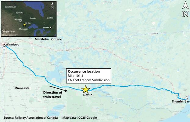 TSB Releases Rail Transportation Safety Investigation Report on CN ...