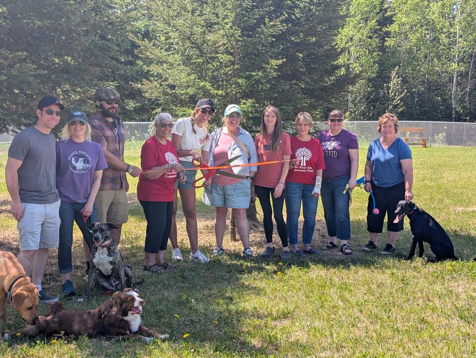 Deer River celebrates new 1-acre off-leash area - NewsBreak