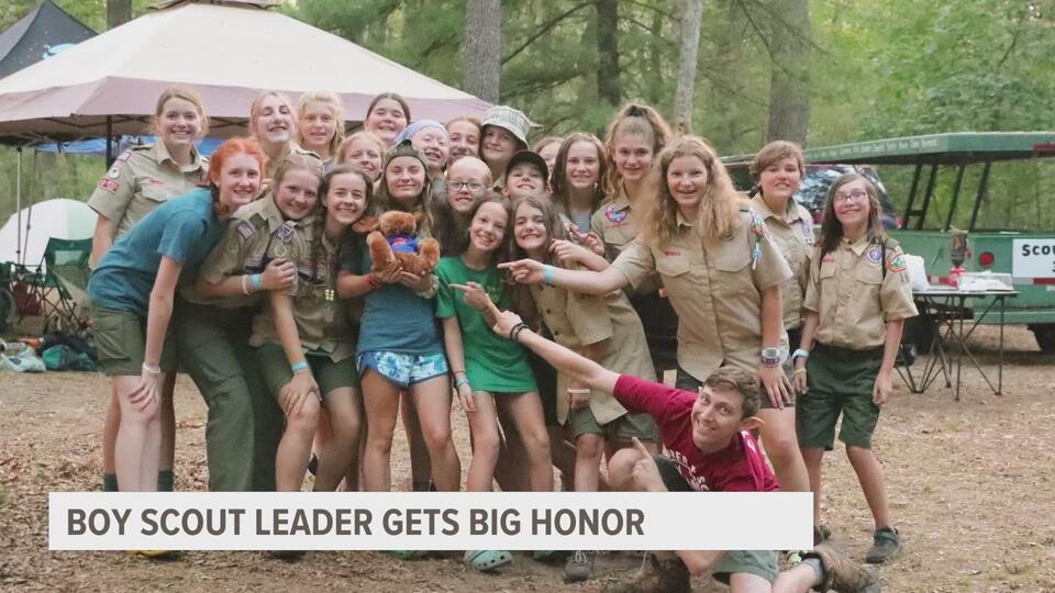 West Michigan scoutmaster leads second largest all girls Boy Scout ...