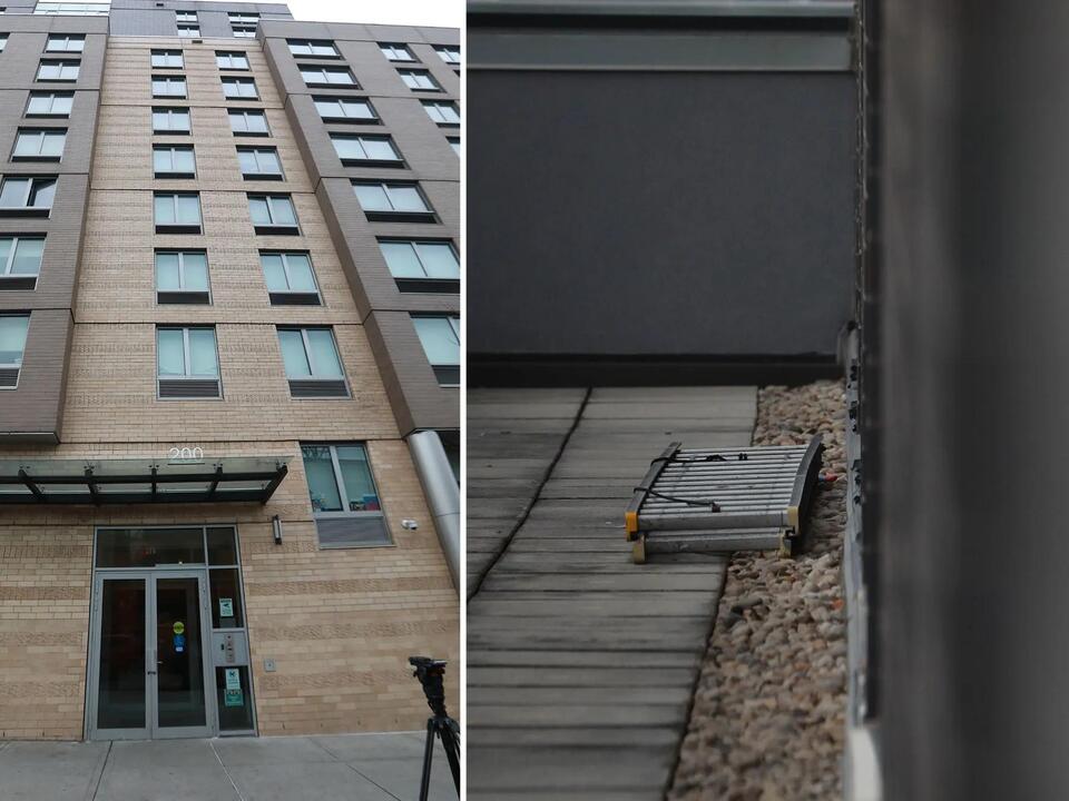 Boy, 7, miraculously left nearly unscathed after falling 3 floors from ...
