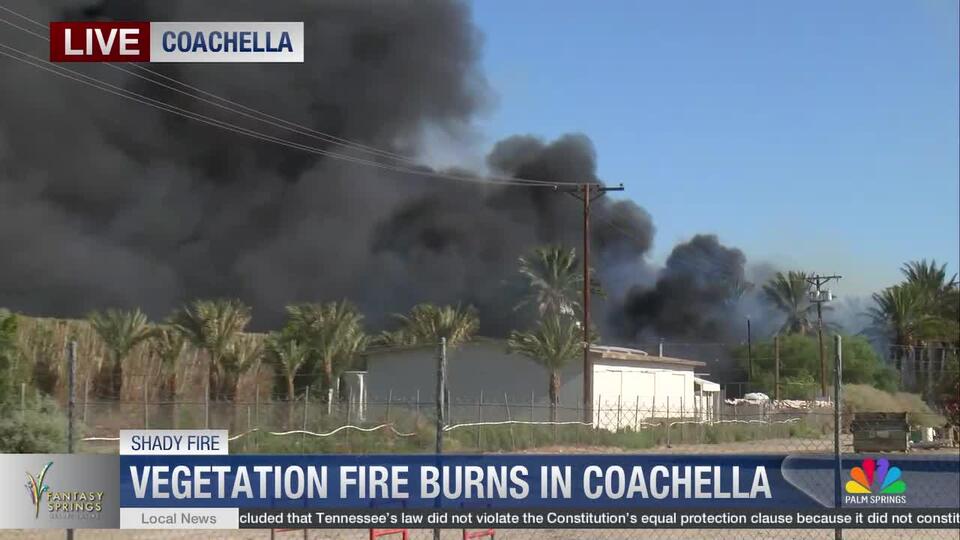 Shady Fire erupts in Coachella Valley, prompting evacuations and ...