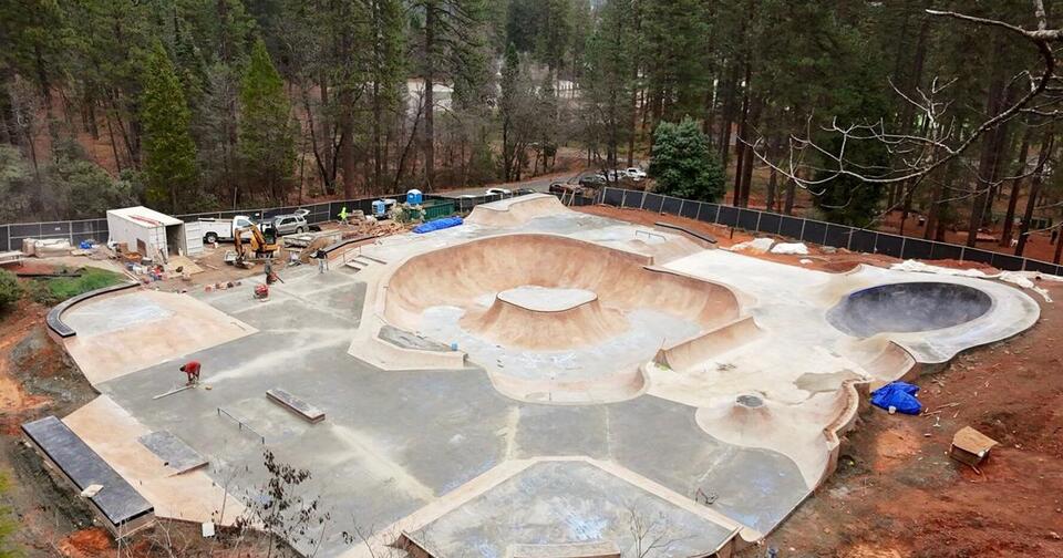 New Condon skatepark to open in Grass Valley soon and progress for new ...