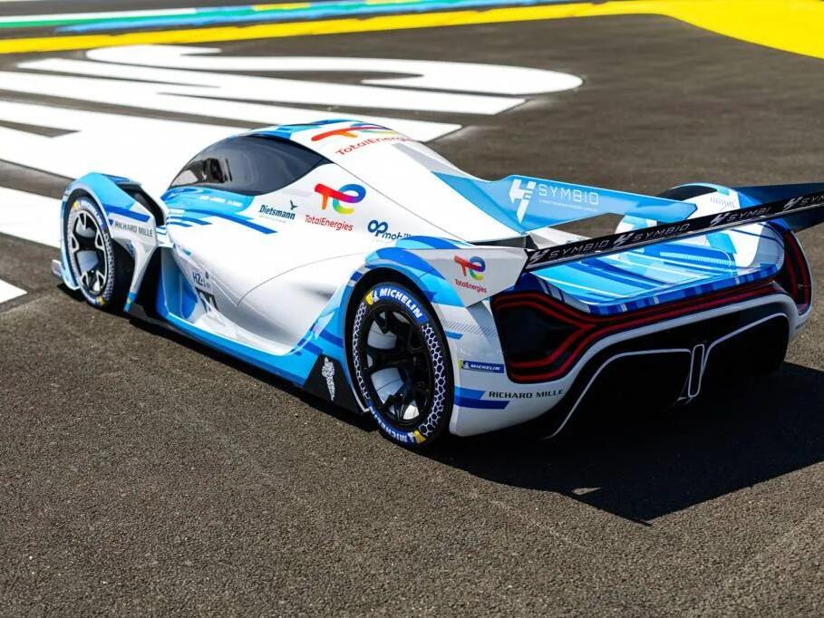 MissionH24 Evo hydrogen race car concept debuts at Le Mans