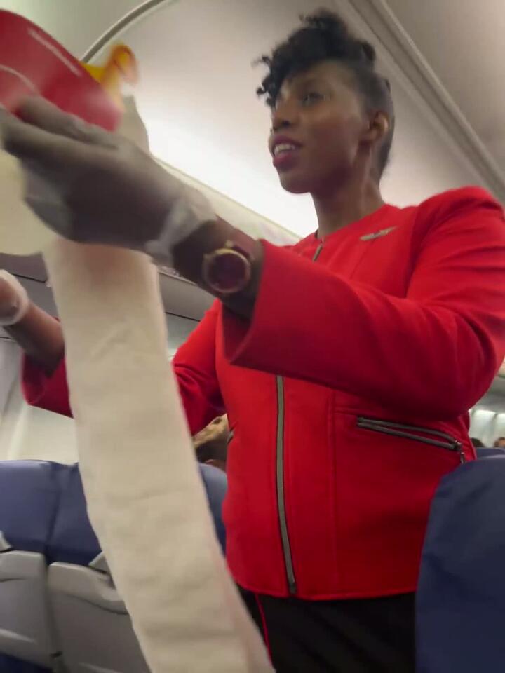 Flight Attendants Create A Special Surprise - NewsBreak