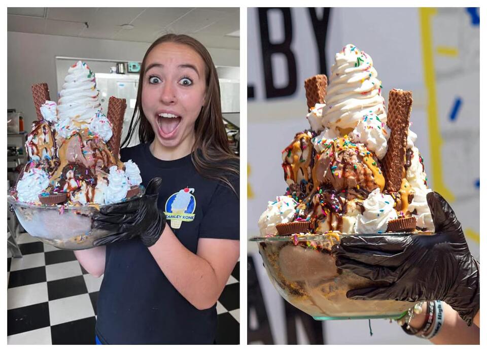 Michigan ice cream shop challenges customers with 6.5-pound ‘Extreme ...