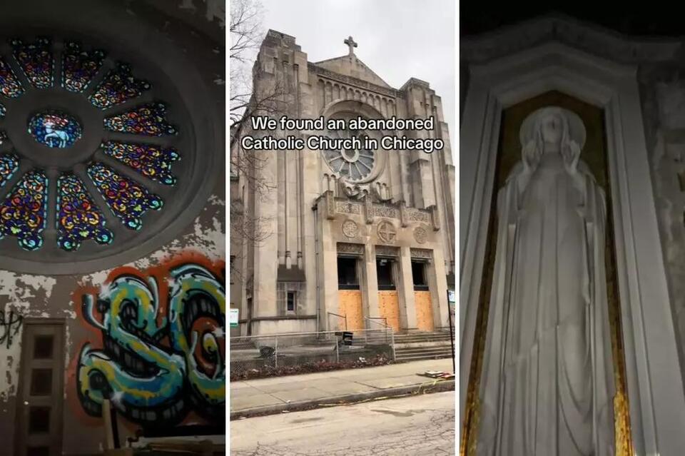 Abandoned Catholic Church In Chicago Never Lost It’s True Beauty [VIDEO ...