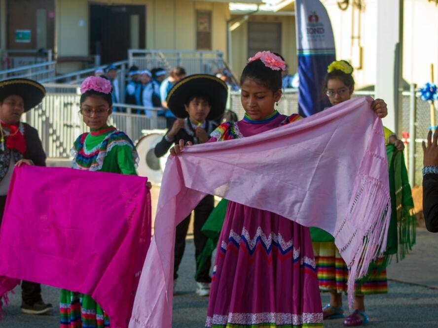 Harris Elementary community celebrates campus modernization groundbreaking