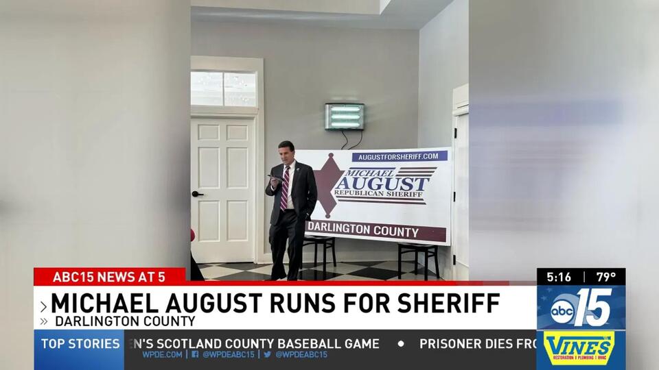 Former police officer, SLED agent running for Darlington County Sheriff ...