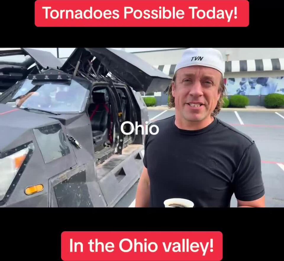 Tornadoes, hail, and high winds possible today across the Ohio Valley ...