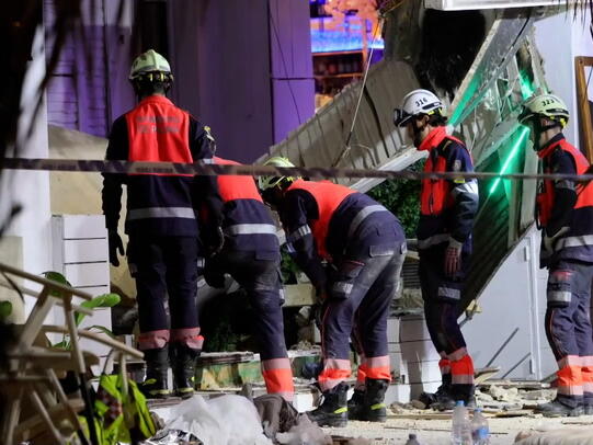 Rescuers hunt for survivors under rubble after Majorca restaurant ...