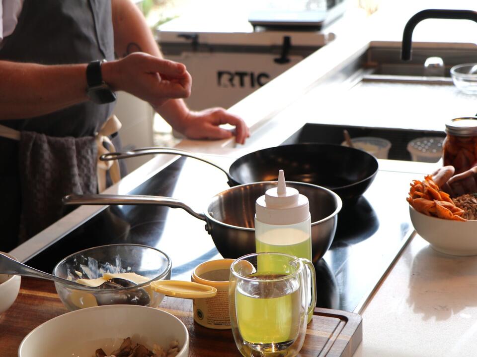 Save the planet with induction cooking