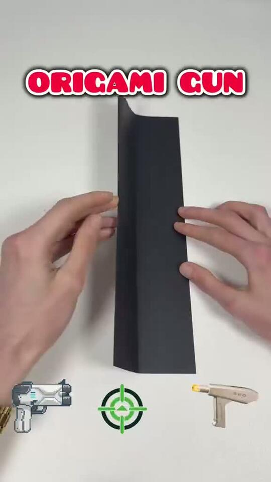 Paper Origami Weapons Gun Tutorial #origamigun #papergun # ...