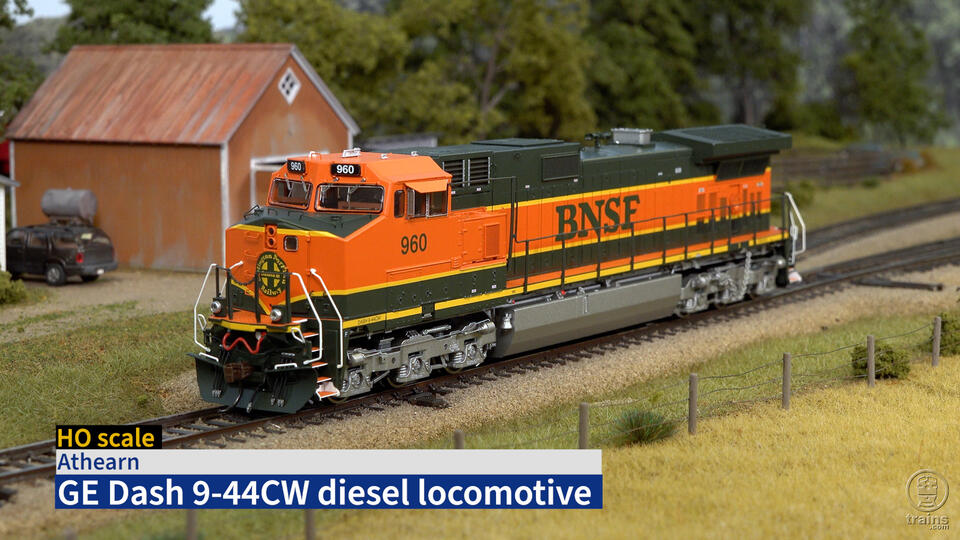 Athearn Genesis HO GE Dash 9-44CW diesel locomotive - NewsBreak