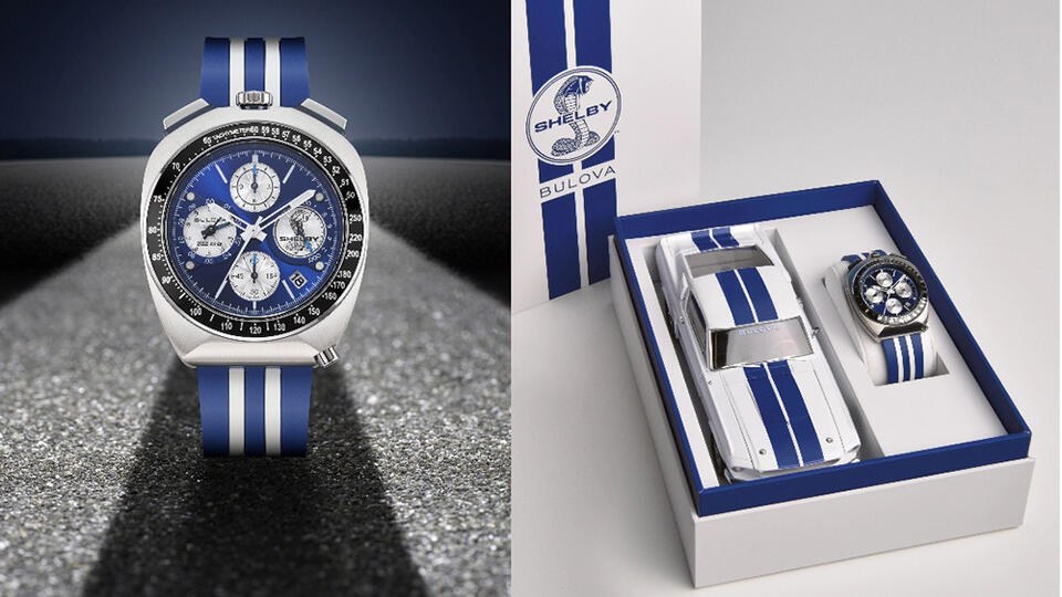 Bulova Celebrates 150 Years With Limited-Edition Shelby Racing ...