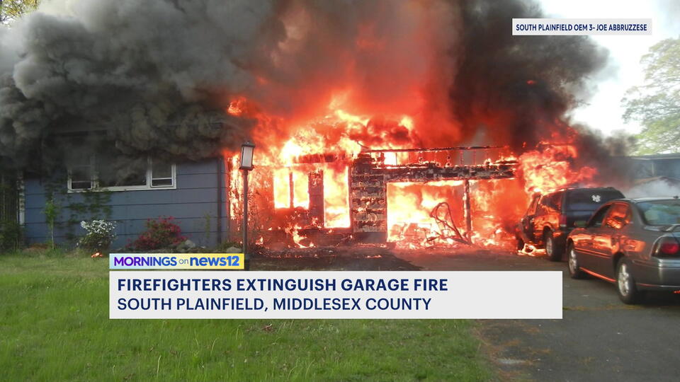 Explosion leads to massive fire in South Plainfield - NewsBreak