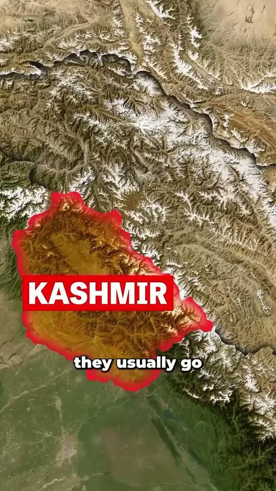Pahalgam Terror Attack explained with map India Pakistan Tensions# ...