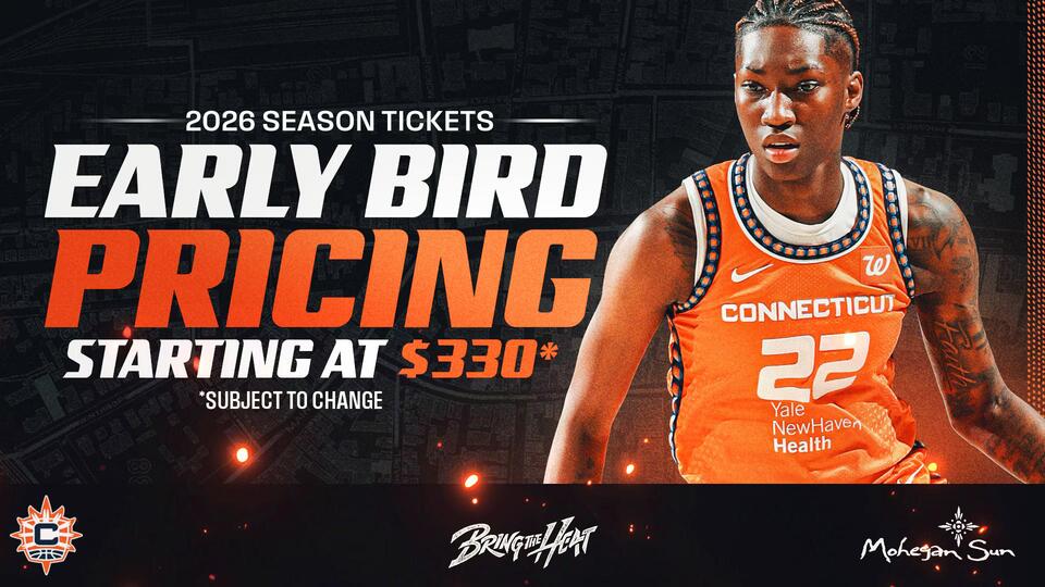 Connecticut Sun Season Tickets On Sale for the 2026 Season - NewsBreak