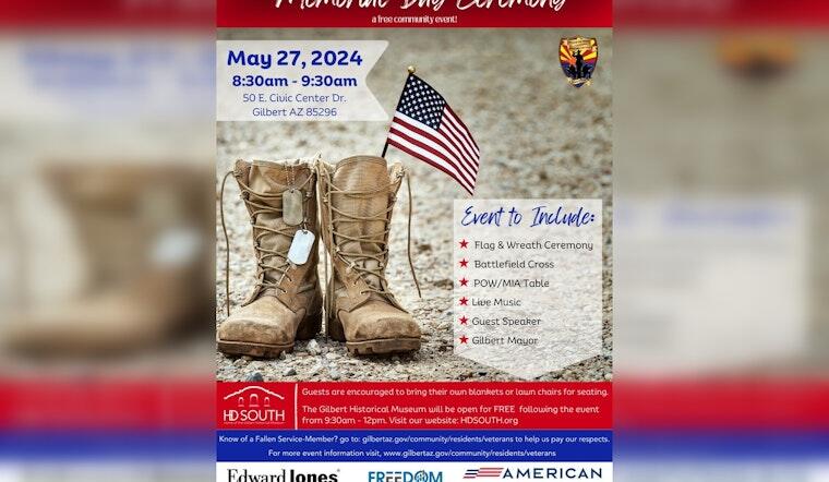 Gilbert to Honor Fallen Heroes with Annual Memorial Day Ceremony at ...
