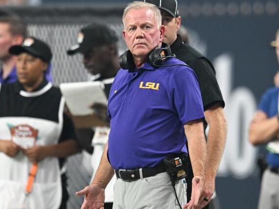 LSU head football coach Brian Kelly reveals Tigers' 'very aggressive ...
