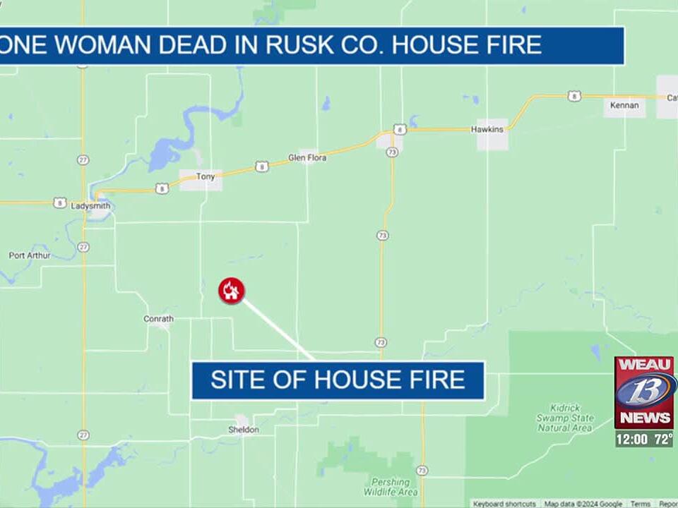 One Woman Dead In Rusk Co. House Fire