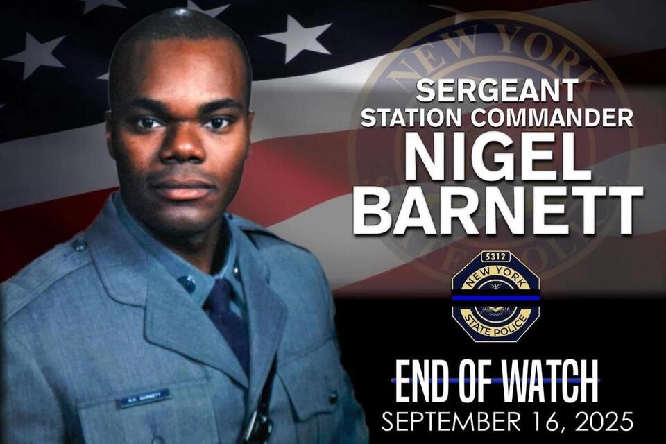 New York State Police Sergeant Nigel K. Barnett Dies In Taconic Parkway ...