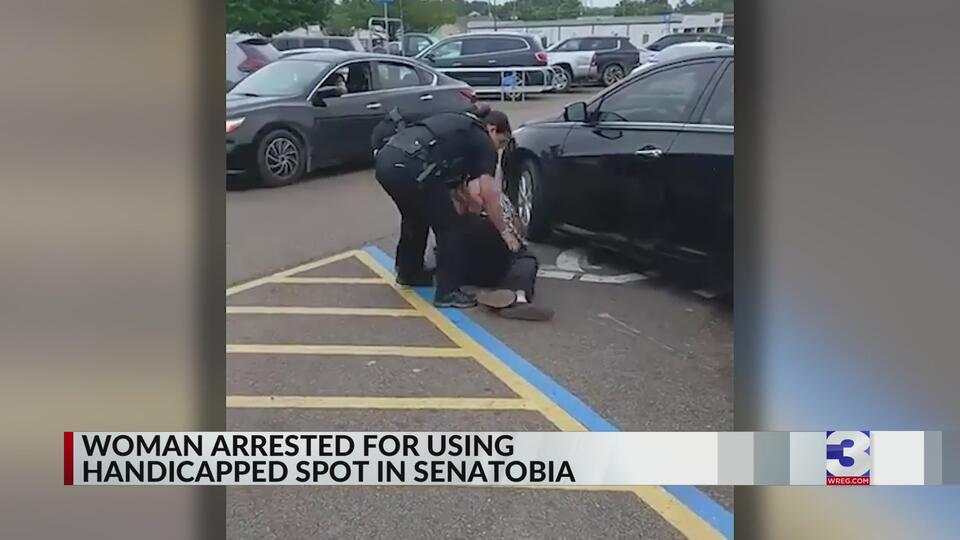 Woman says she was wrongfully arrested over handicap parking space ...