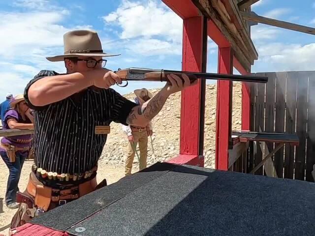 Cowboy shooters test their skills at Cowboy Action Shooting State ...