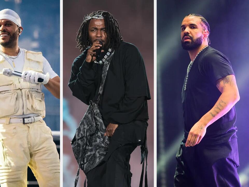The Weeknd Attends Kendrick Lamar's 'Pop-Out' Concert After Trading ...