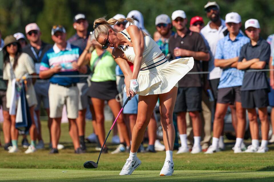 Golf influencer Paige Spiranac accused of cheating in Internet ...