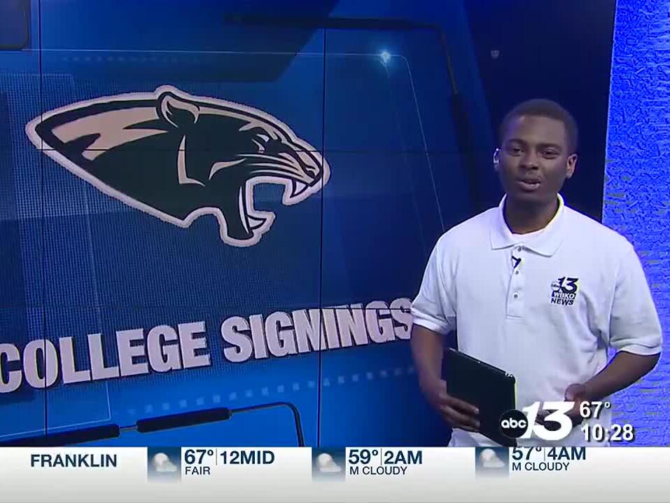 KeVauhn Edmonds and Eli McMurry hosts their respective college athletic ...