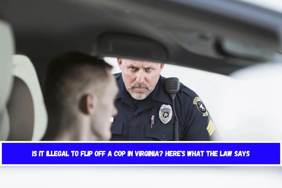 Is It Illegal to Flip Off a Cop in Virginia? Here’s What the Law Says ...