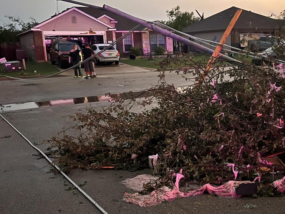 'We’re safe, that’s the most important thing.' | Dozens of families ...