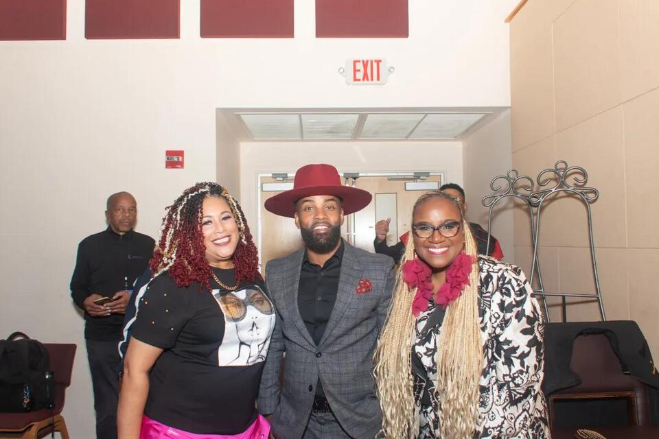 Willie Moore Jr., Cheryl Jackson, Ronnette Rollins and Darlene McCoy ...