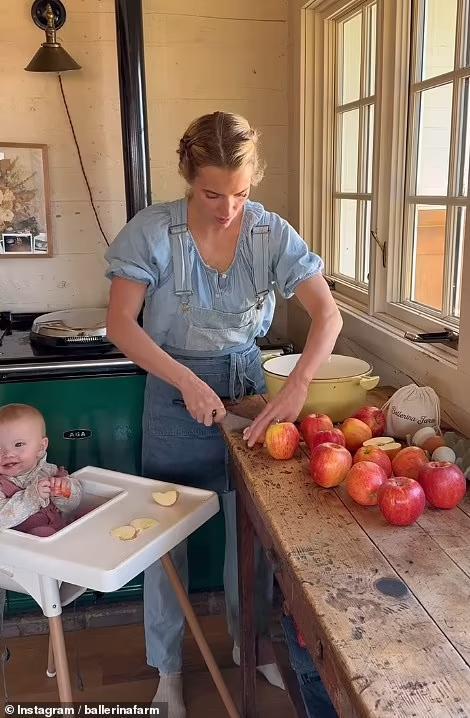 TikTok's ultimate 'trad wife' Ballerina Farm insists her Mormon husband does a lot - just months ...