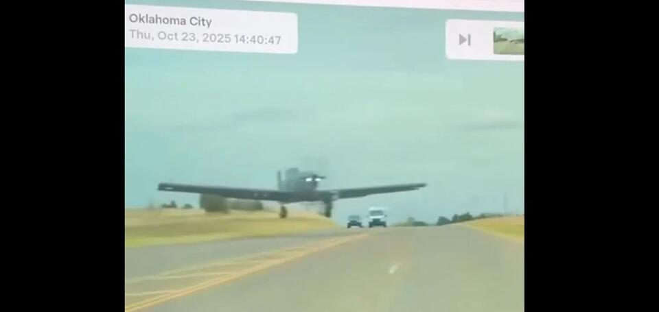 Tesla driver avoids plane crash caught on video, fans falsely credit ...