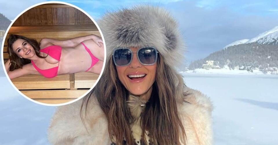 Elizabeth Hurley Leaves Fans In Awe With Sultry Sauna Photos In Hot Pink Bikini Newsbreak