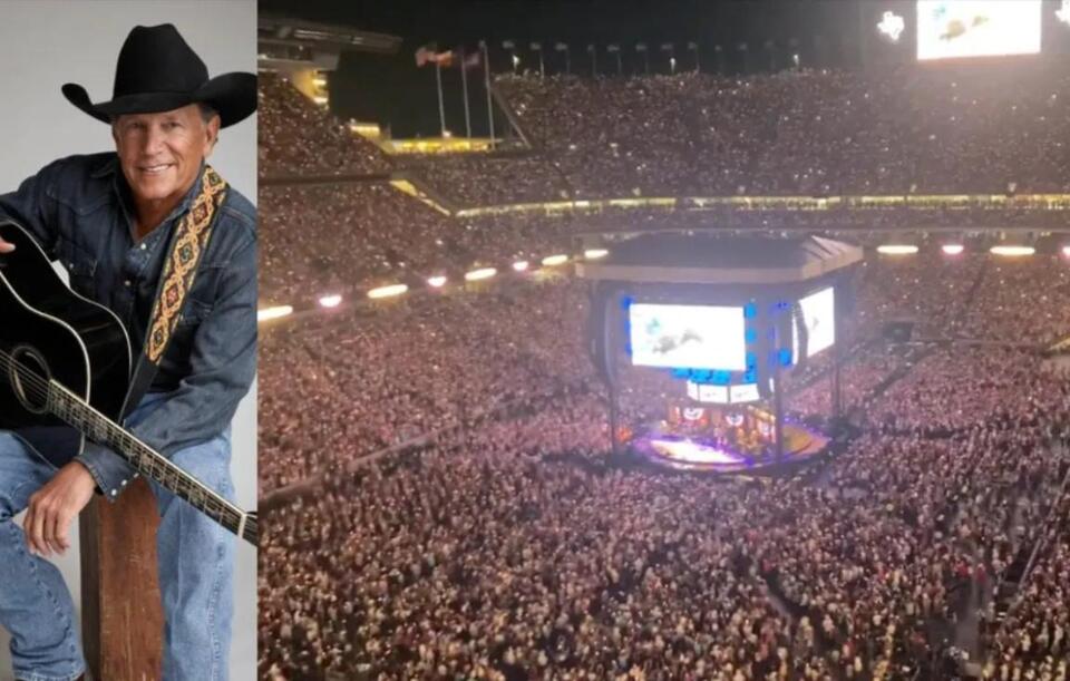 George Strait Playing “Amarillo By Morning” With Over 110,000 Fans ...