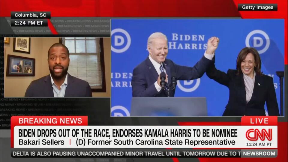 ‘We’re So Damn Excited Now’: CNN’s Bakari Sellers Optimistic About ...