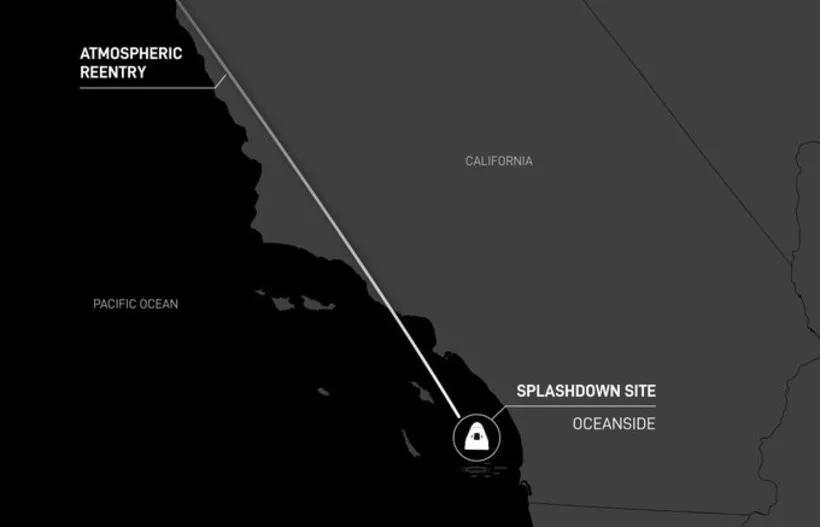 Sonic boom heard as SpaceX Dragon capsule lands off Oceanside - NewsBreak