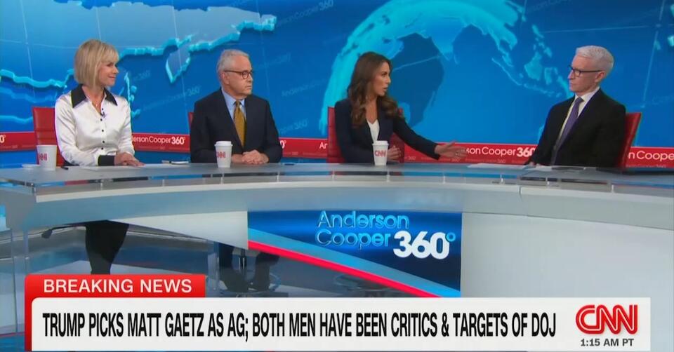 Alyssa Farah Griffin Tells Anderson Cooper Story of Matt Gaetz Giving ...