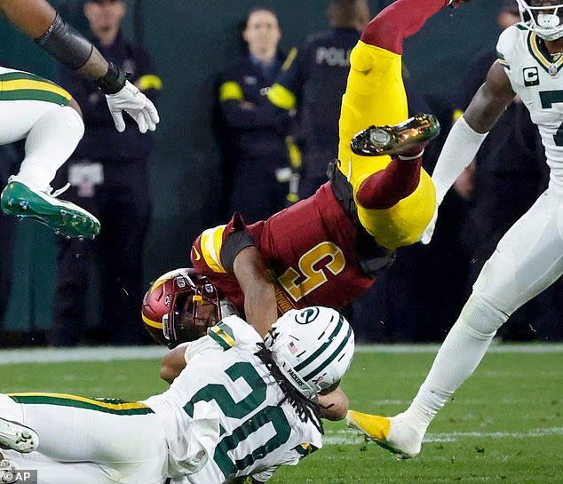 Radio host sparks Jayden Daniels injury fears by claiming QB went for a ...