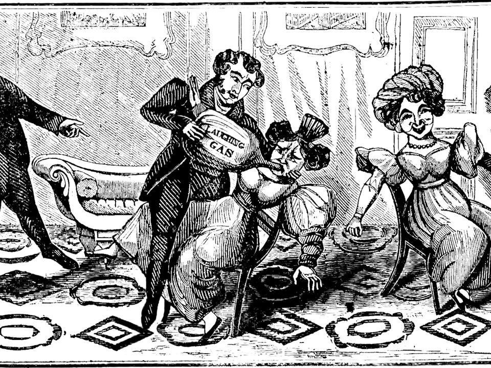 Your Great-Grandparents Huffed Laughing Gas, And People Paid To See ...