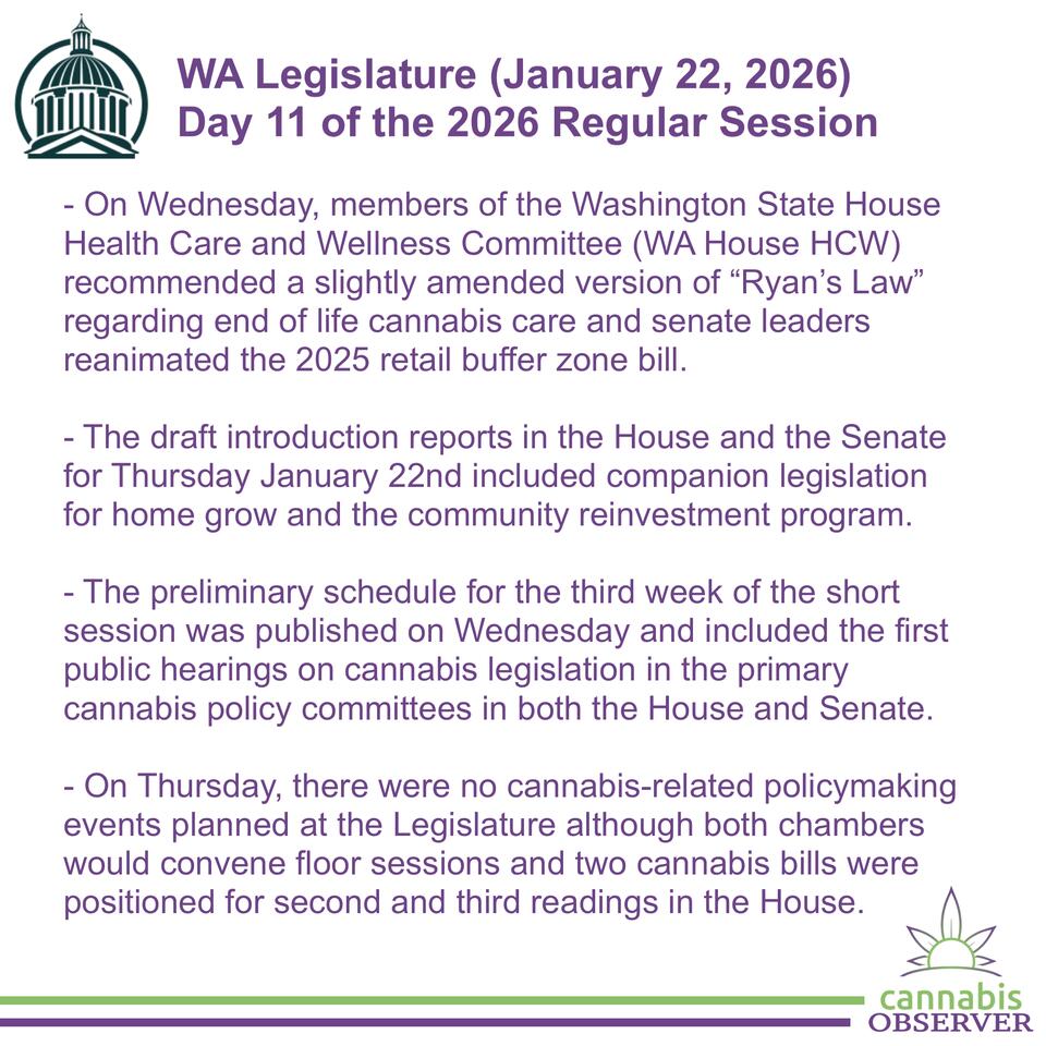 WA Legislature (January 22, 2026) - Update - NewsBreak