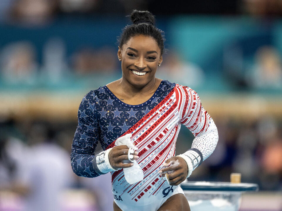 Simone Biles Secures Olympics Record Amid Stiff Competition