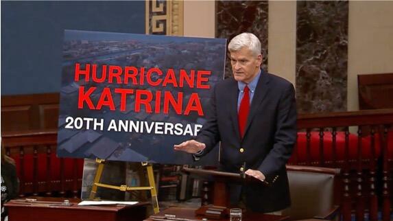 Cassidy Delivers Speech Ahead of 20th Anniversary of Hurricane Katrina ...