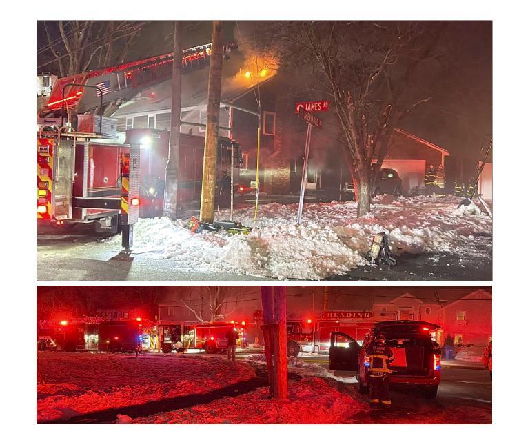 Two hurt at scene of three-alarm blaze on James Road - NewsBreak