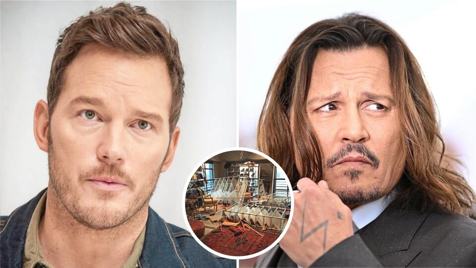 Chris Pratt, Johnny Depp and More Stars Who Are Secret Hoarders - NewsBreak
