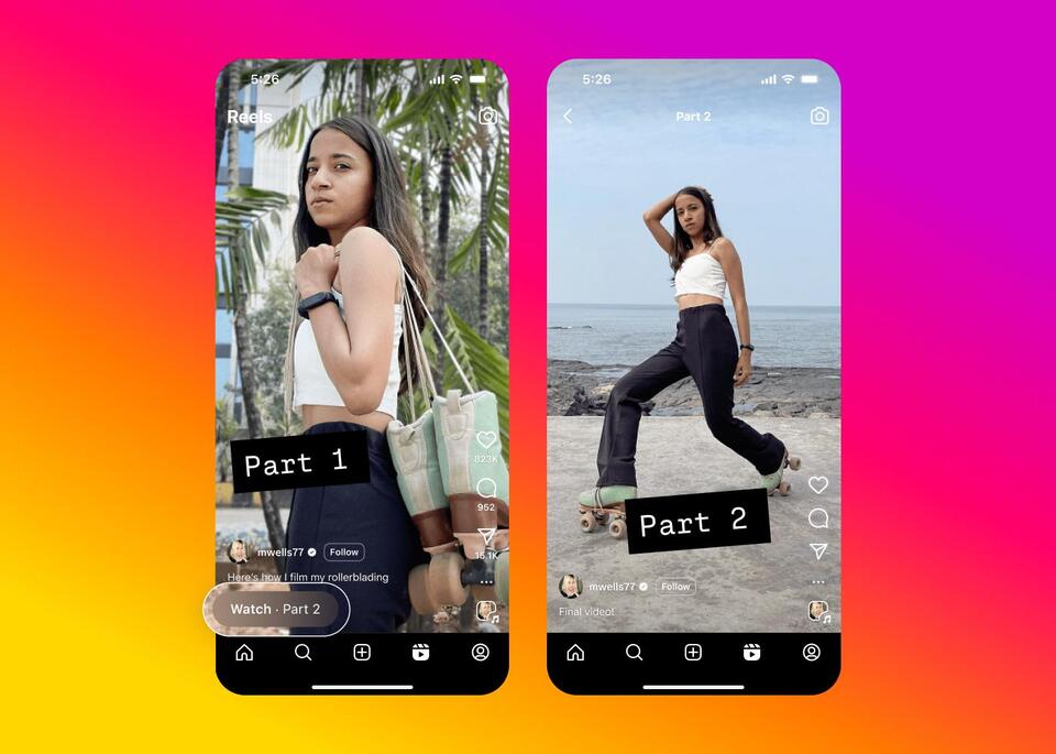 Instagram now lets creators link multiple reels in a series - NewsBreak
