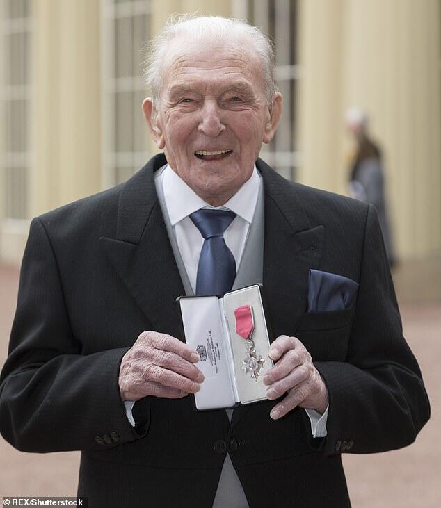 Last surviving Dambuster turns 100: RAF aimer George 'Johnny' Johnson ...